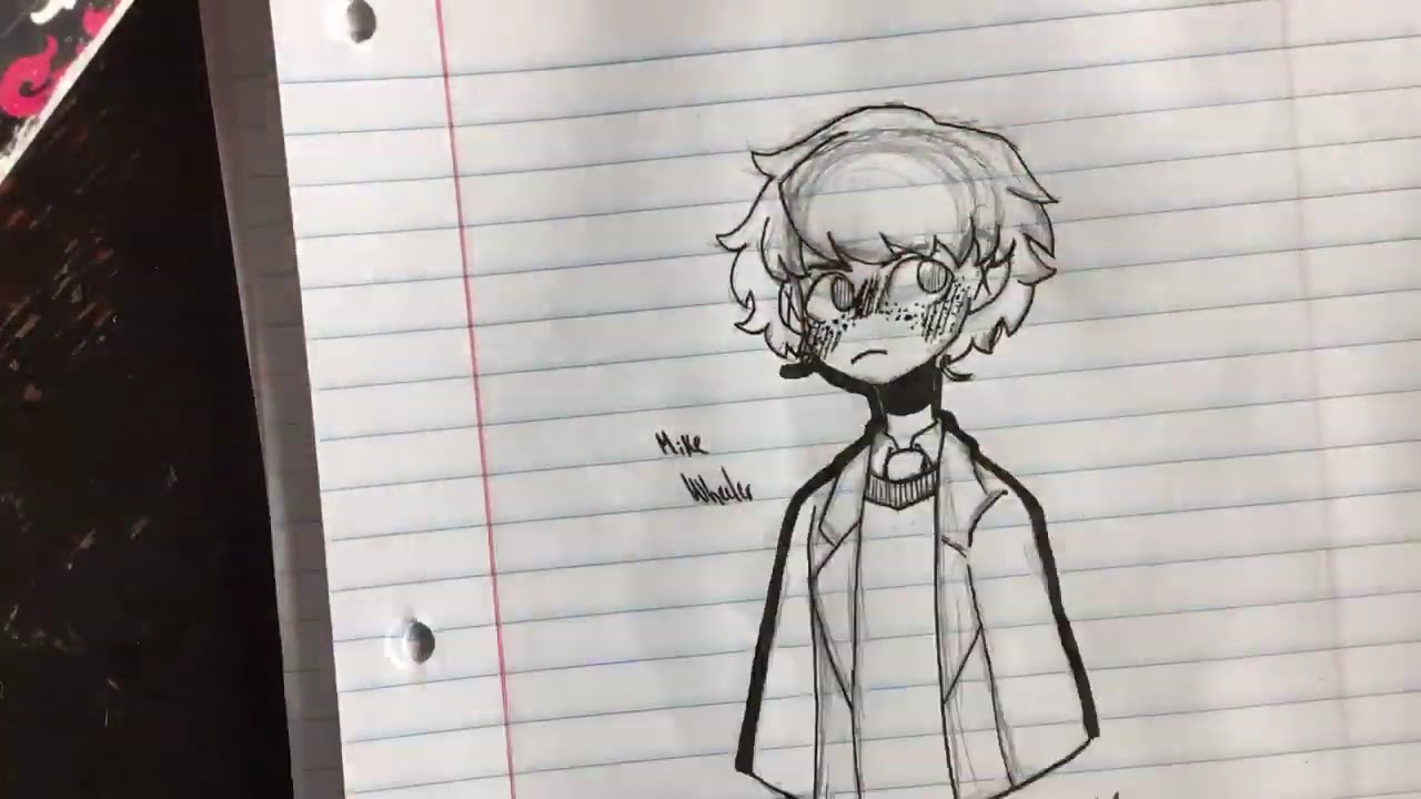 Drawing Mike Wheeler from Stranger Things - YouTube