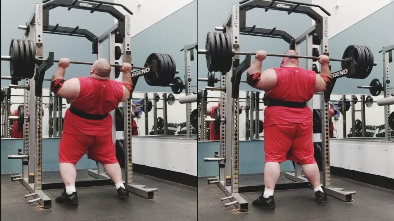 Behind The Neck Press Shoulder Workout - YouTube