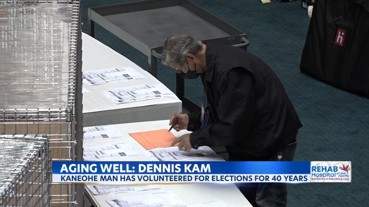 Aging Well: 40 years of serving his civic duty as an official observer ...