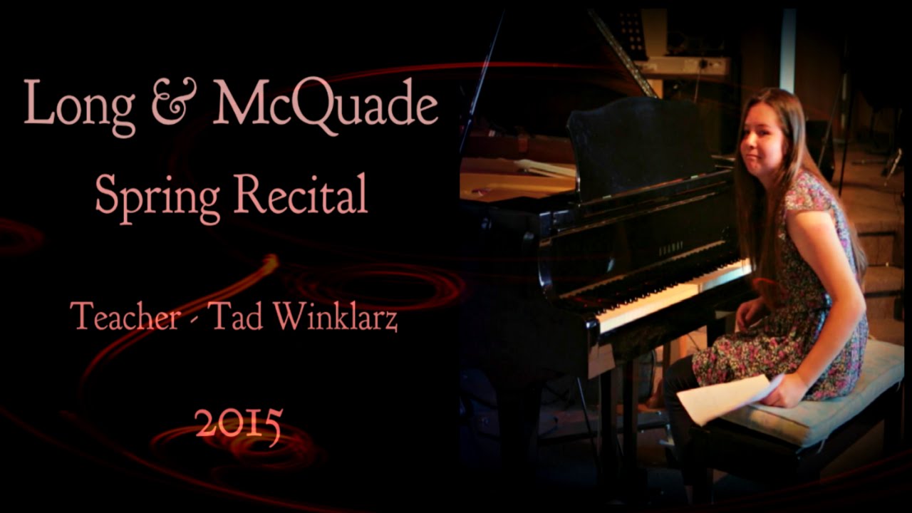Long & McQuade Spring Recital - Julia Doran - YouTube