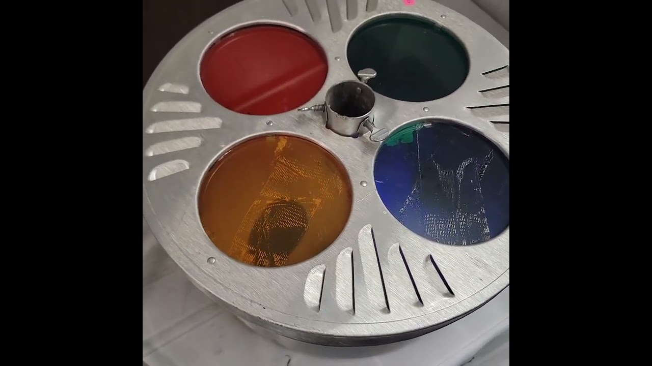 Evergleam TRI-LITE Revolving Musical Tree Stand - YouTube