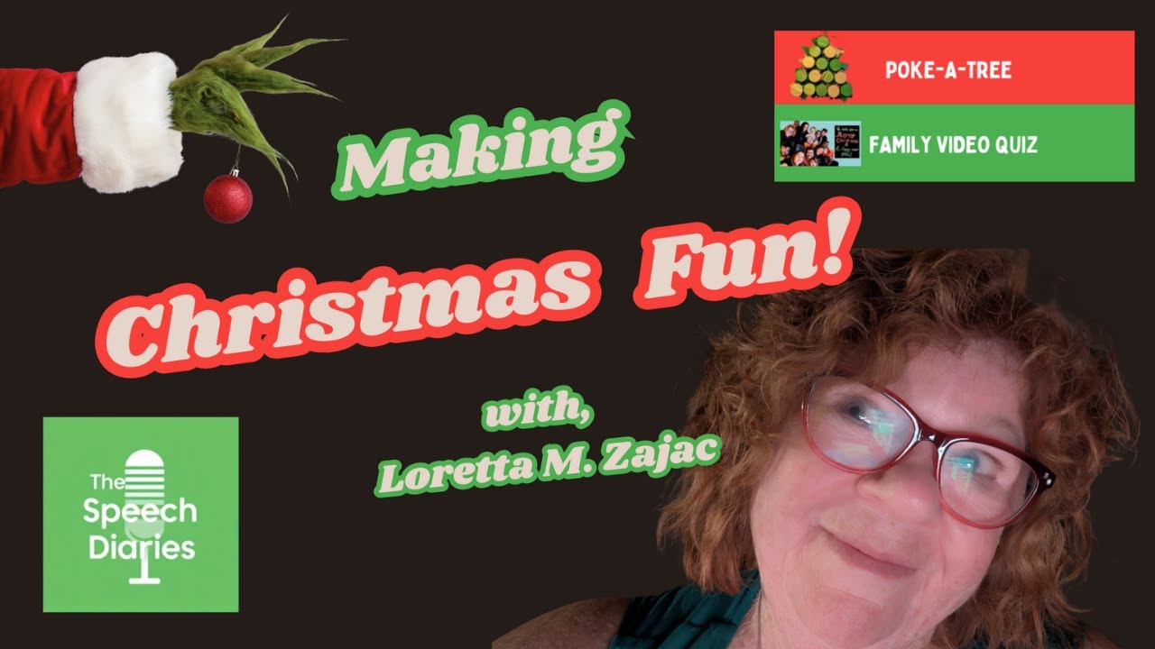 CHRISTMAS FUN & GAMES - What's a POKE-A-TREE? - YouTube