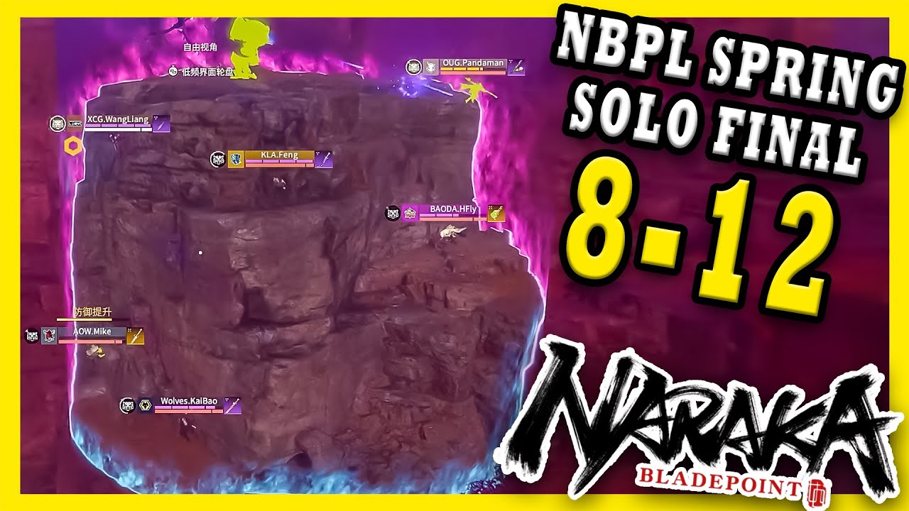 GRAND FINALS SOLO (DAY 2) Ep.8-12 | NBPL SPRING Naraka Bladepoint PRO ...