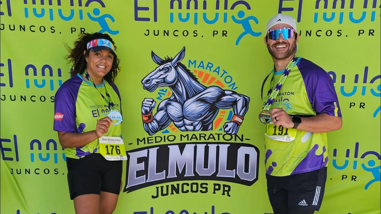 Medio Maratón el Mulo 21k en Juncos 2025. fue una buena experiencia ...