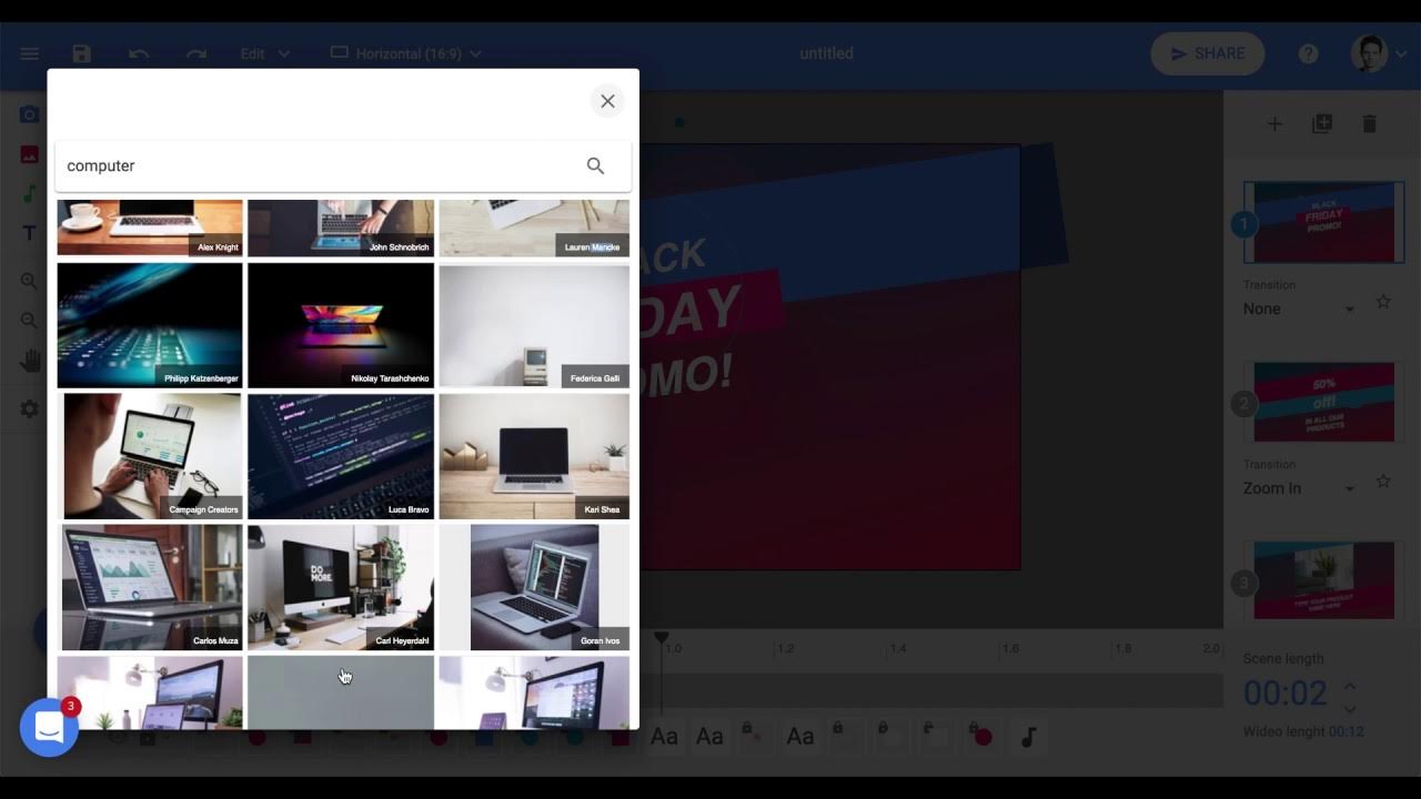 How to add Unsplash awesome images to your video | Wideo Tutorials ...
