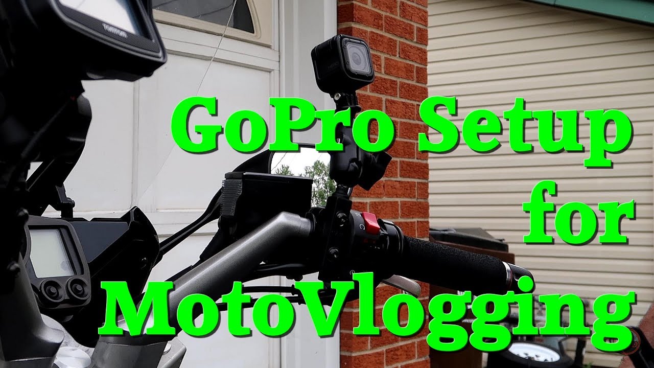 GoPro Setup for MotoVlogging - YouTube