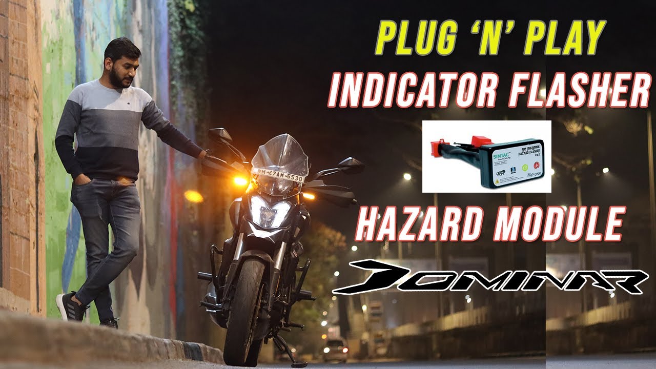 Best Indicator Flasher | Plug N Play Type | Installation on Dominar ...