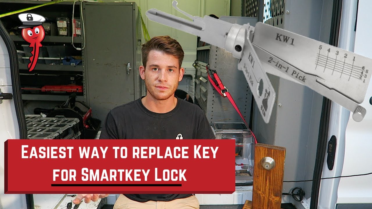 Lost Key to Smartkey Lock? - Easiest Way to Make New One - YouTube