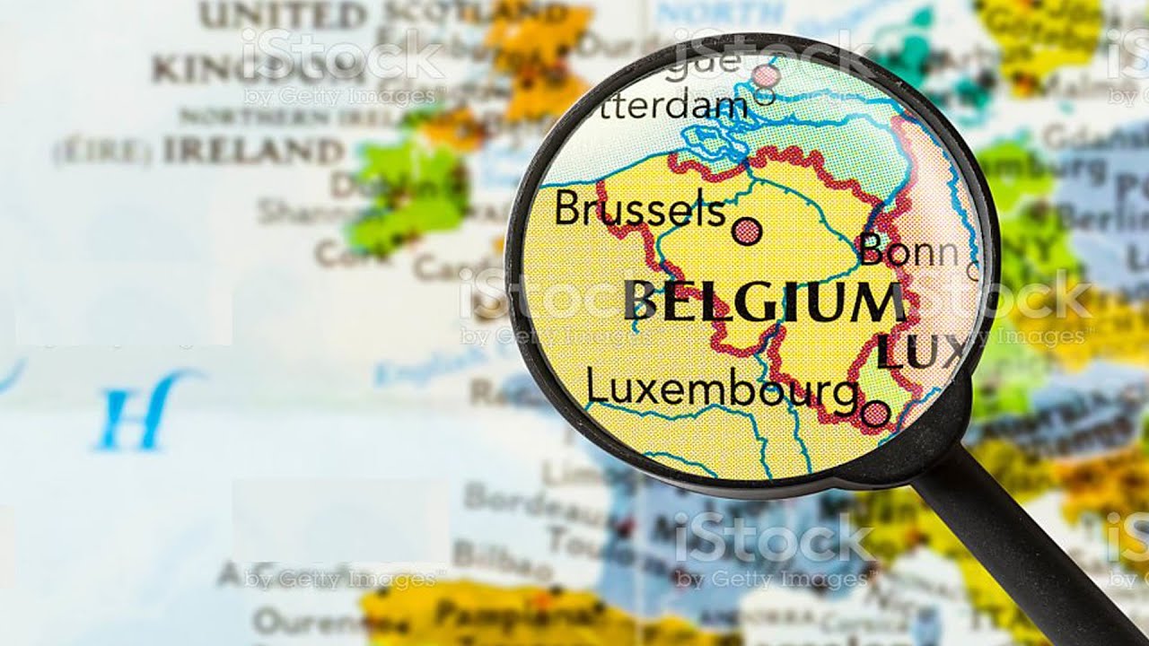 Подробная карта Бельгии - Detailed map of Belgium - YouTube