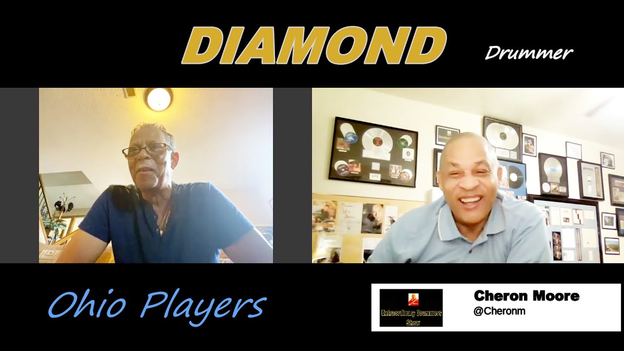 THE CHERON MOORE SHOW EXTRAORDINARY DRUMMERS SHOW JAMES "DIAMOND ...