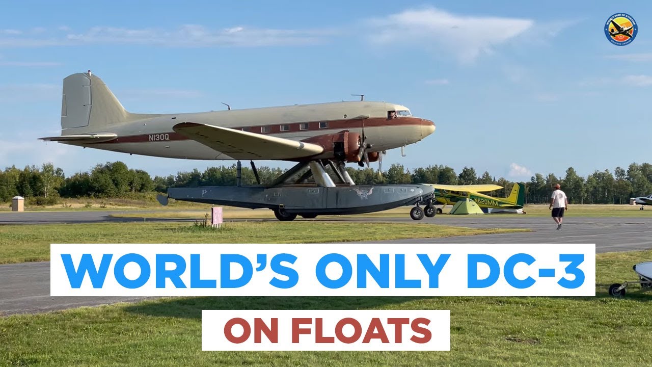 Have you ever seen a DC-3 on Floats? - YouTube