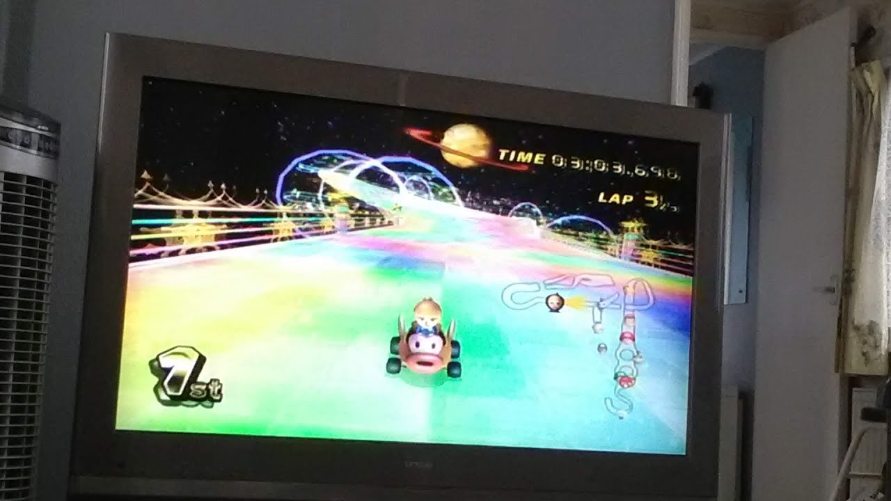 Mario Kart Wii Mii Outfit A Female Lightweight All Vehicles - YouTube