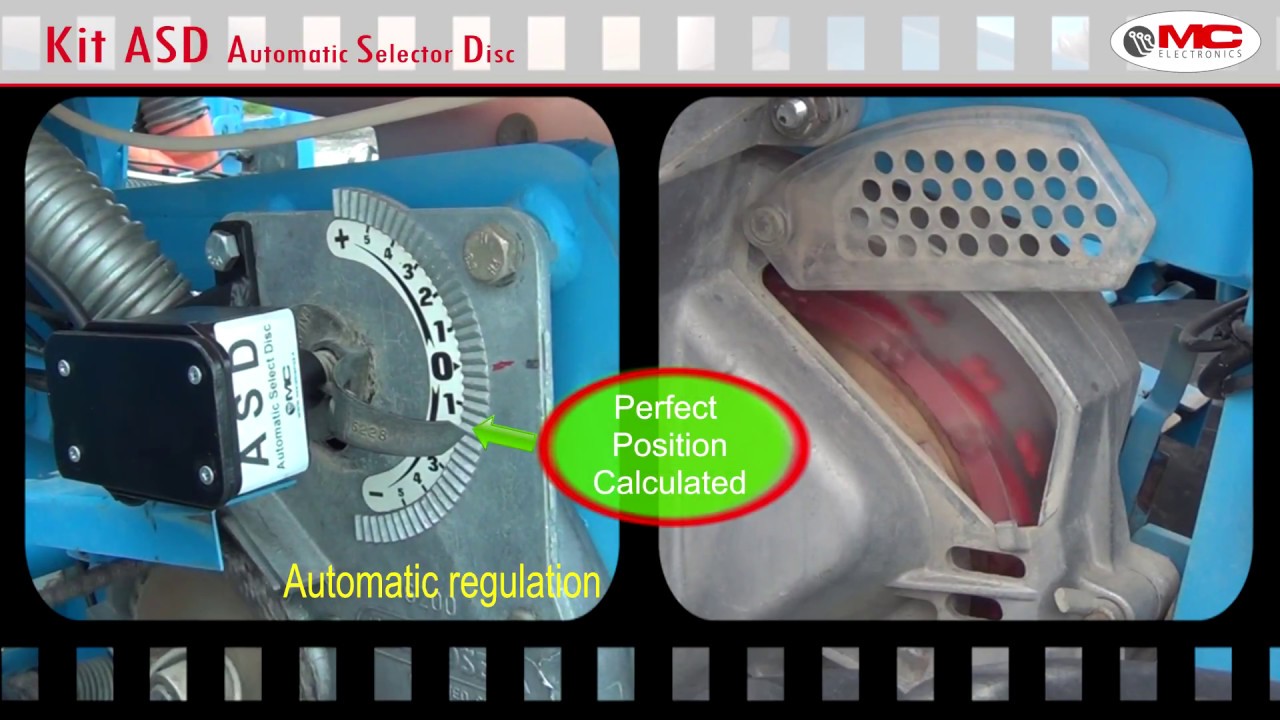 Kit ASD - Automatic Selector Disc for precision seeders - YouTube