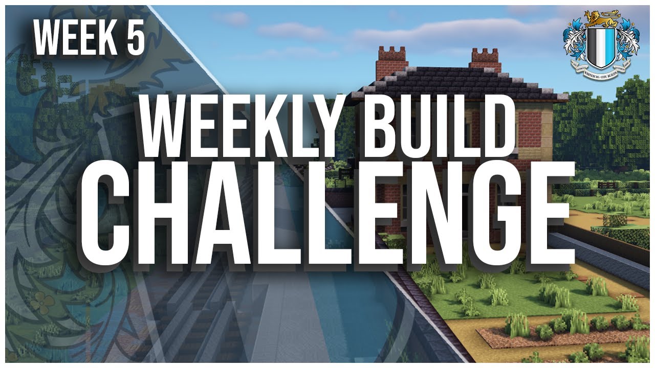 Minecraft : Victorian Train Station - Weekly Build Challenge - Week 5 ...
