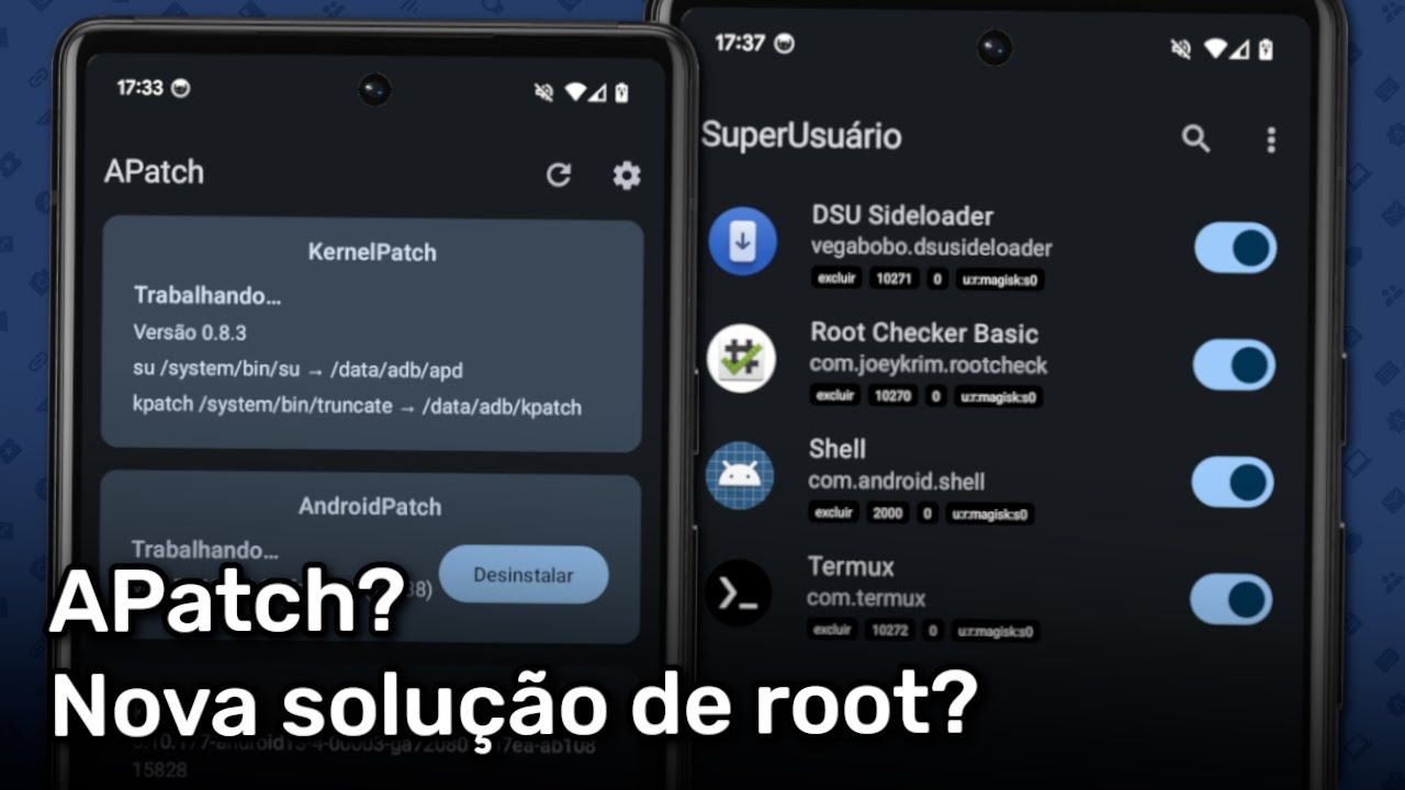 Conhecendo APatch, uma nova solução de root - YouTube