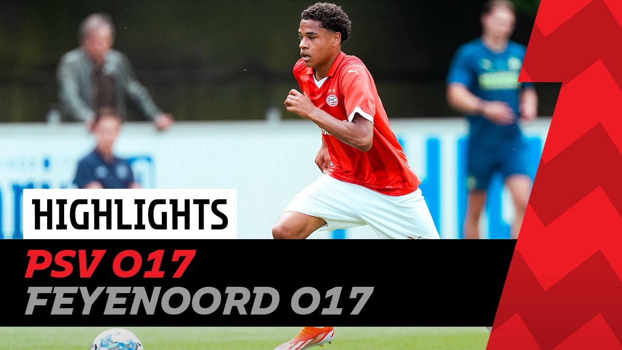 HIGHLIGHTS | PSV O17 speelt de landelijke finale tegen Feyenoord O17! ⚔ ...