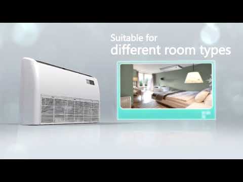 Mini Split Floor Ceiling Mount in Minisplitwarehouse.com - YouTube