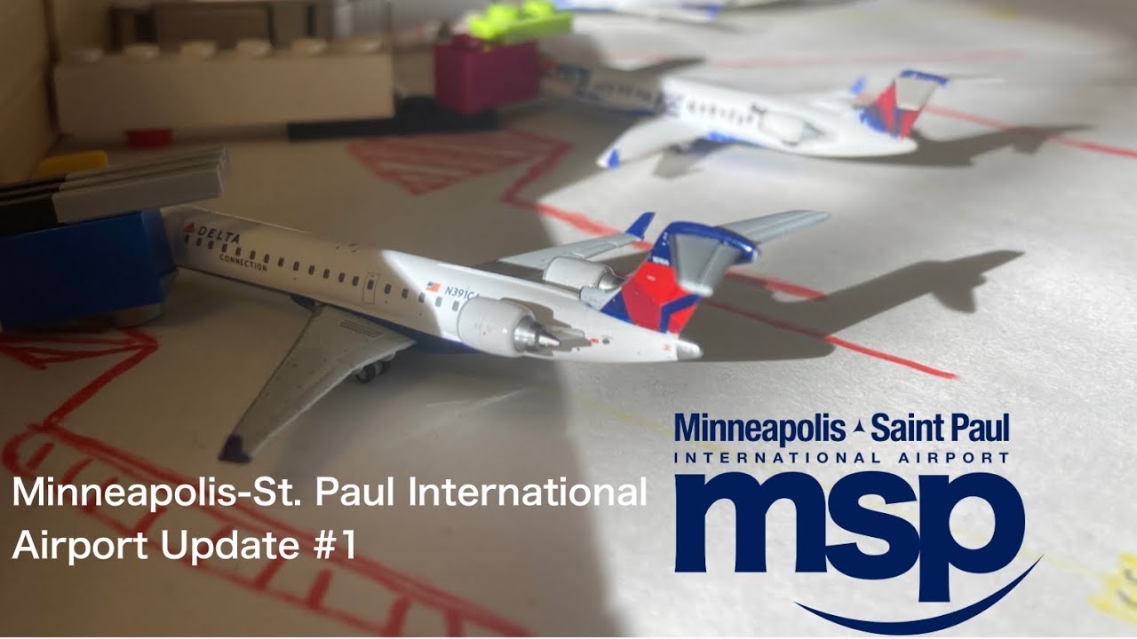 KMSP-Minneapolis St. Paul International Airport Update #1 - YouTube