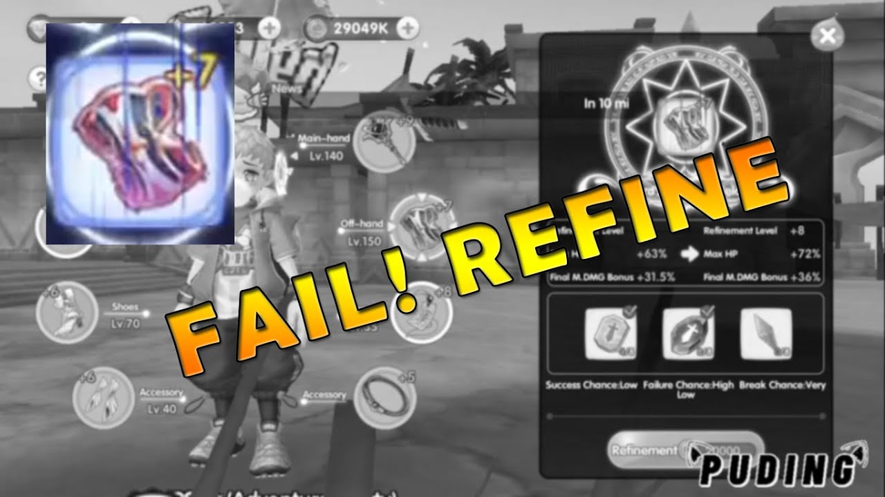 TOO GREEDY FOR REFINE :) BYE! #ROX | RAGNAROK X NEXT GENERATION - YouTube