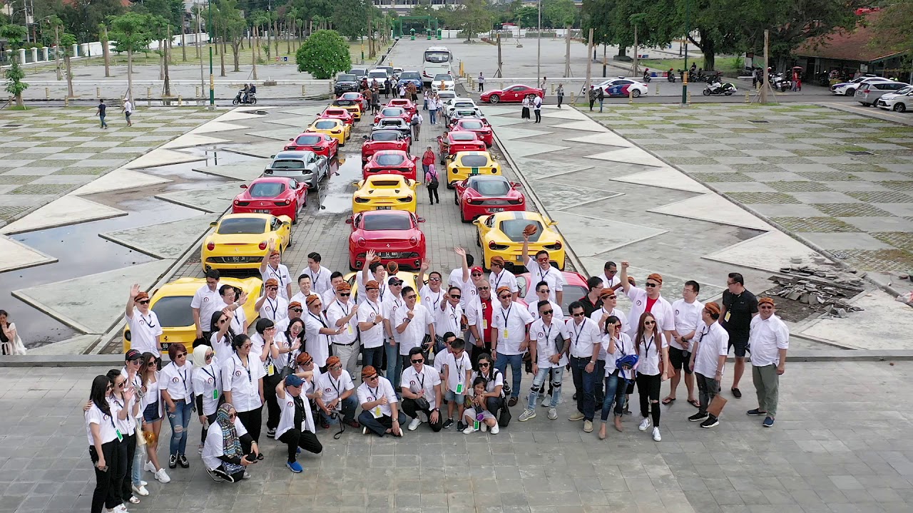 FERRARI TRANS JAVA TOUR 2019 - YouTube