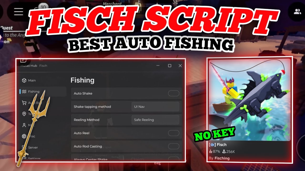 [🐟] Fisch Roblox Script | AUTO FISHING | AUTO SELL | TELEPORT | AUTO ...