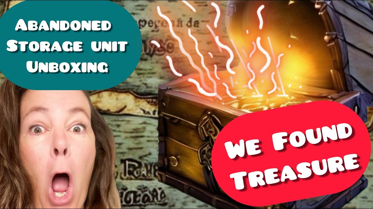UNBOXING the first 3 boxes from an ABANDONED STORAGE UNIT, and we found ...
