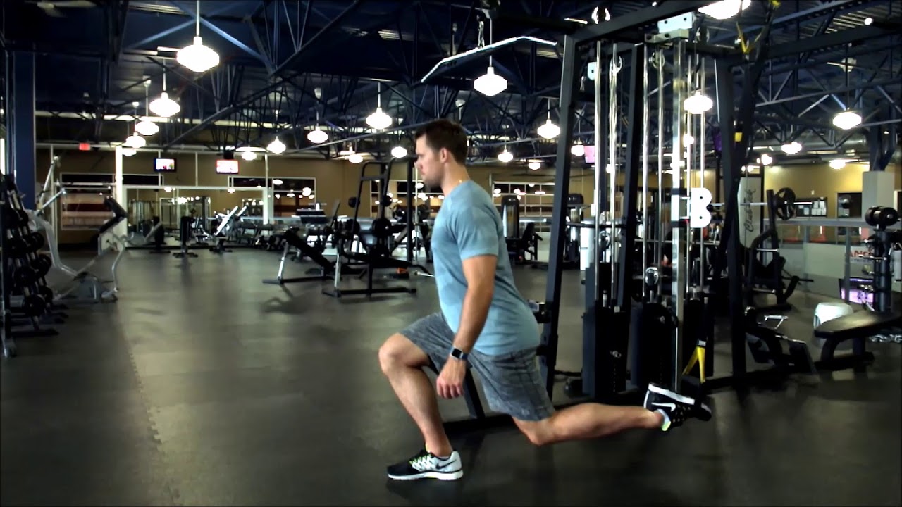 TRX RFE Split Squat - YouTube