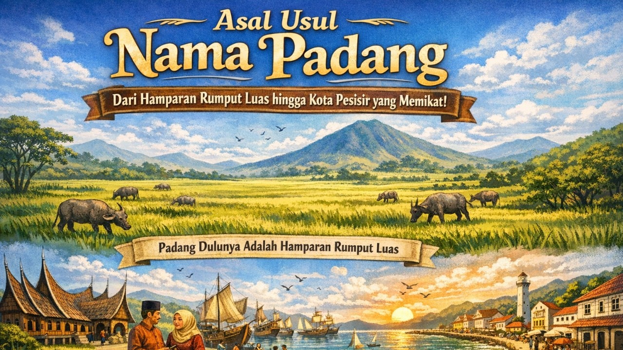 Asal Usul Nama Padang: Dari Hamparan Rumput Luas hingga Kota Pesisir ...