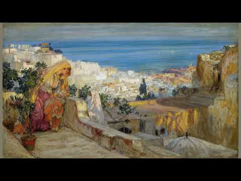 Arab Women On A Rooftop, Algiers Beyond Frederick Arthur Bridgman | Static Art Image, No Sounds