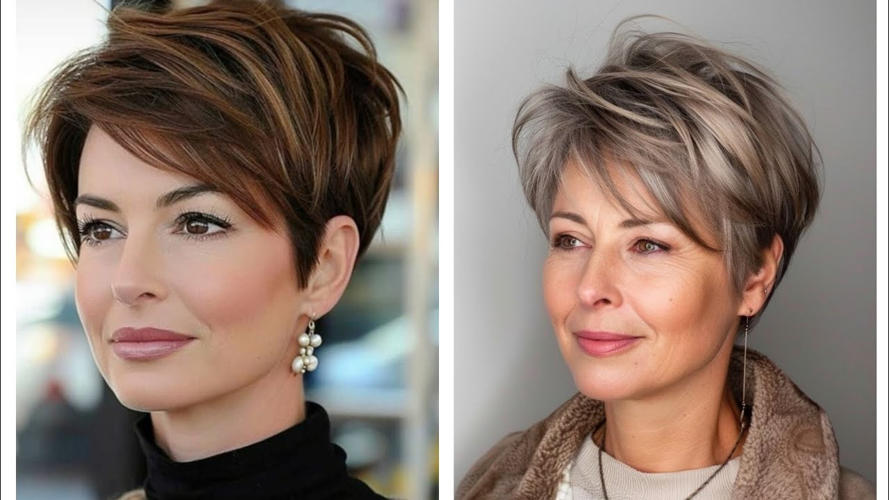 Best TOp 40+ Medium length layered Haircuts|| Bob Pixie Haircut for ...