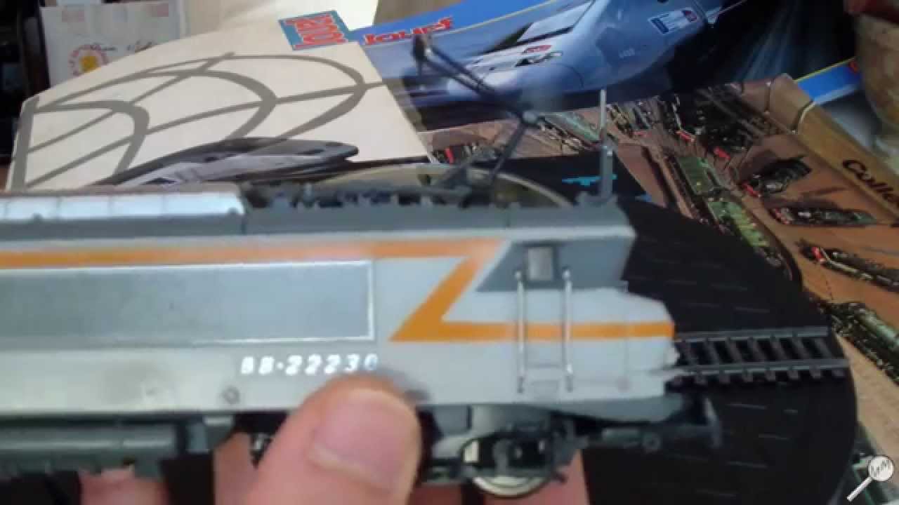 Locomotive série BB22200 Jouef 22230 HO (Présentation) - YouTube