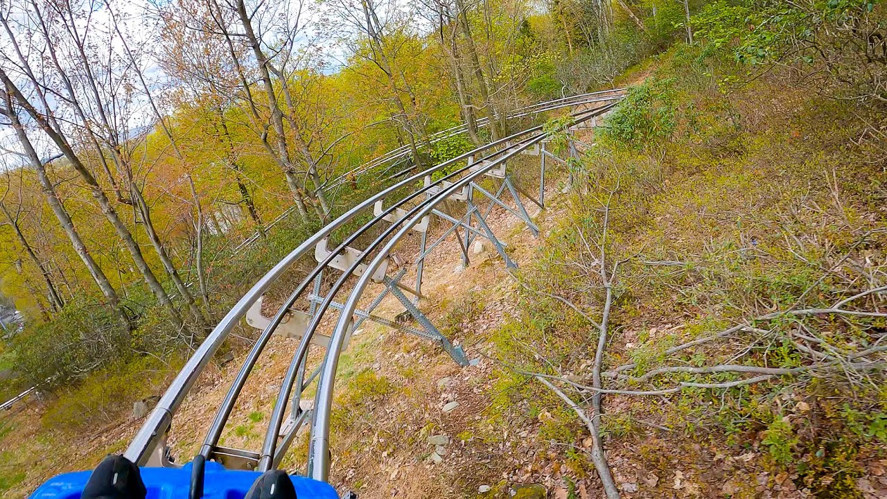 Riding the Camelback Mountain Coaster POV! | Camelback Resort Poconos ...