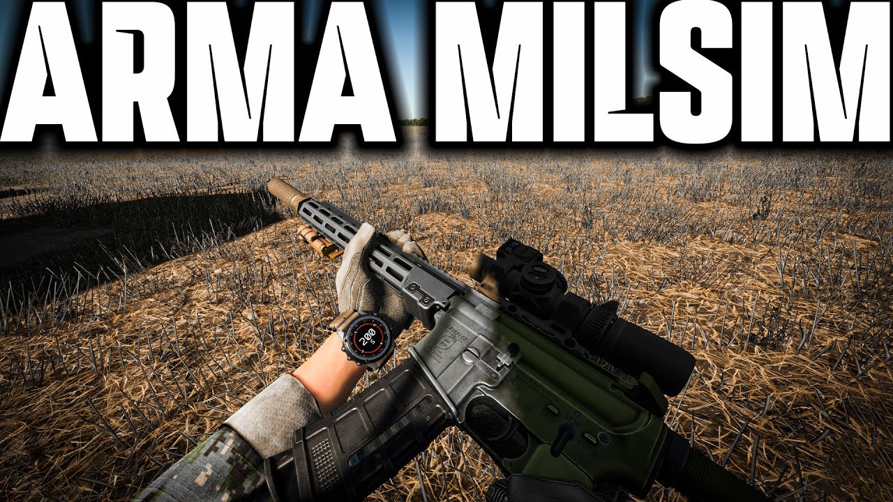 ARMA MILSIM BATTLE: SQUAD STORMS ENEMY BASE WITH FULL FORCE - YouTube