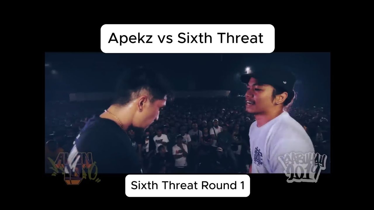 Six Threat Round 1 - Fliptop Apekz vs. Six Threat - YouTube