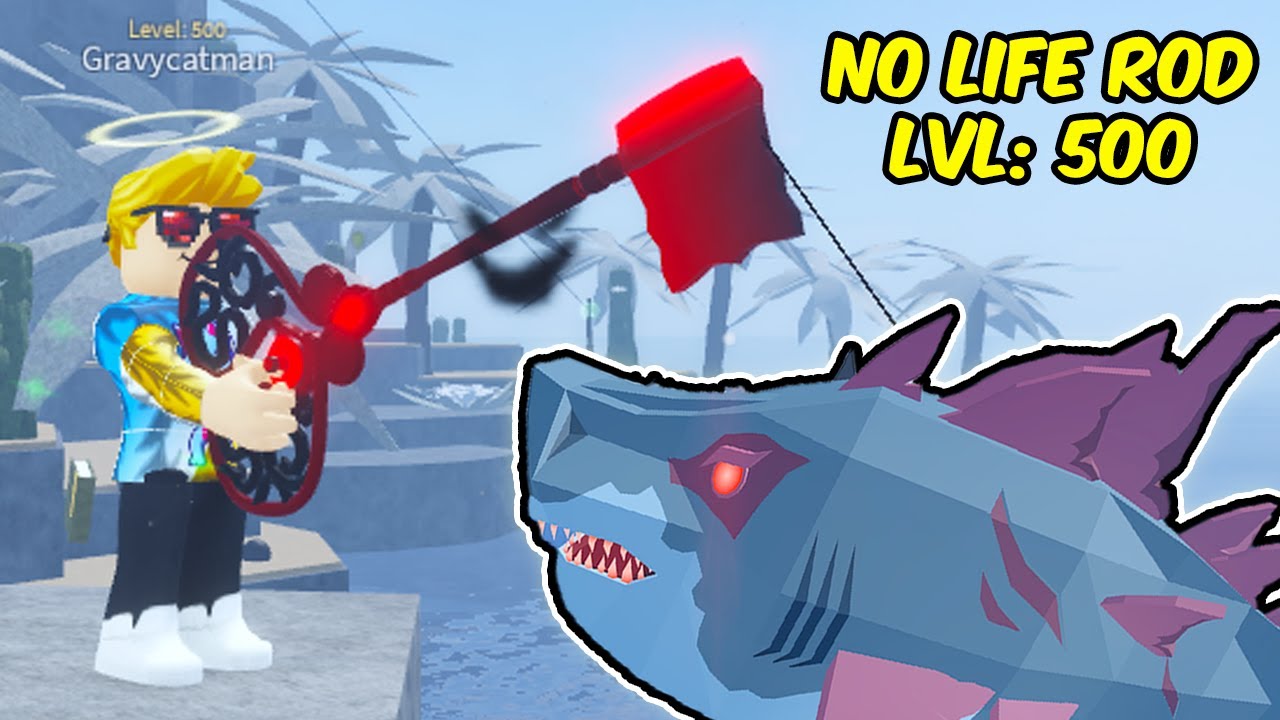 I Unlocked Level 500 NO LIFE ROD in Fisch - YouTube