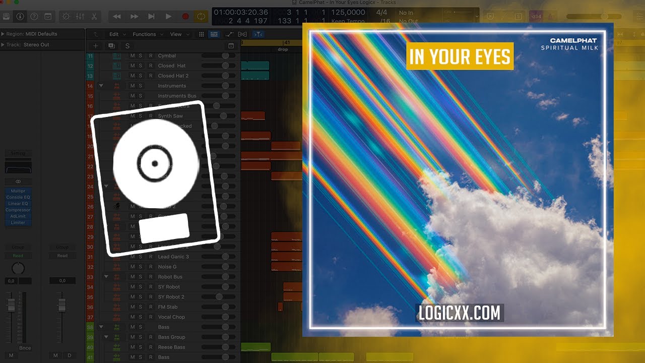 CamelPhat - In Your Eyes (Logic Pro Remake) - YouTube