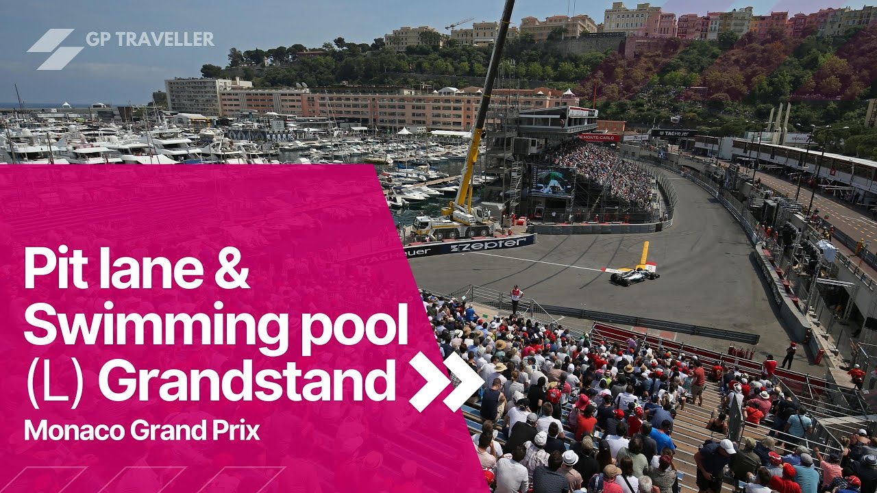 View from Grandstand L at the Monaco Grand Prix - YouTube