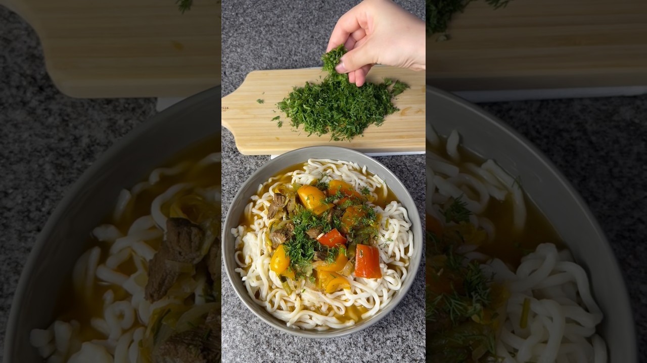 Lagman #food #recipe#shorts - YouTube