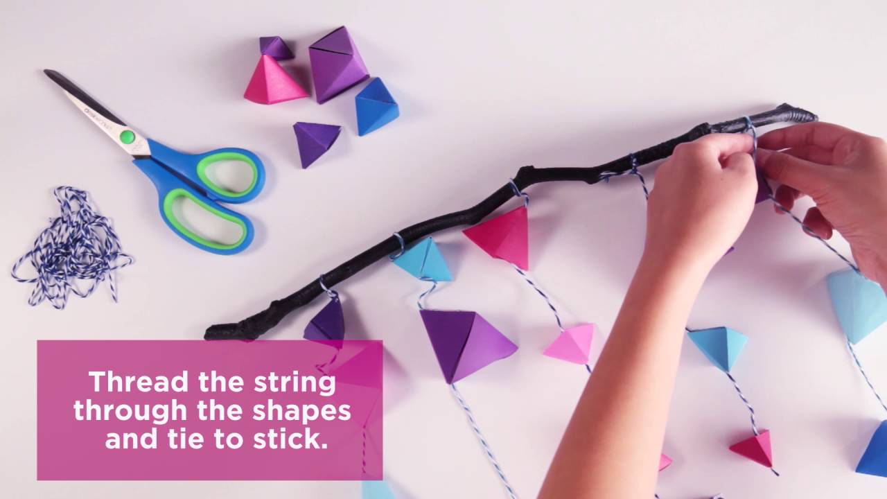 How-to: Origami Hangers - YouTube
