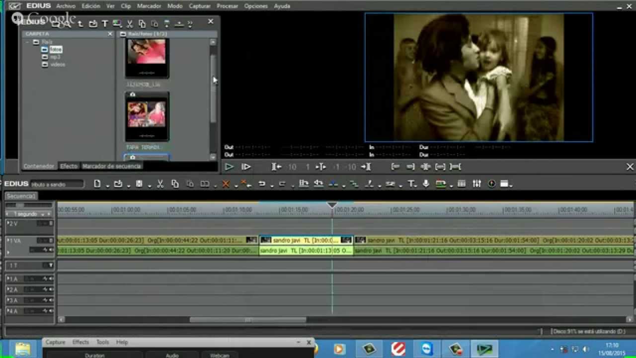 Clases de Edicion de Video en Edius de Canopus 5.5 - YouTube