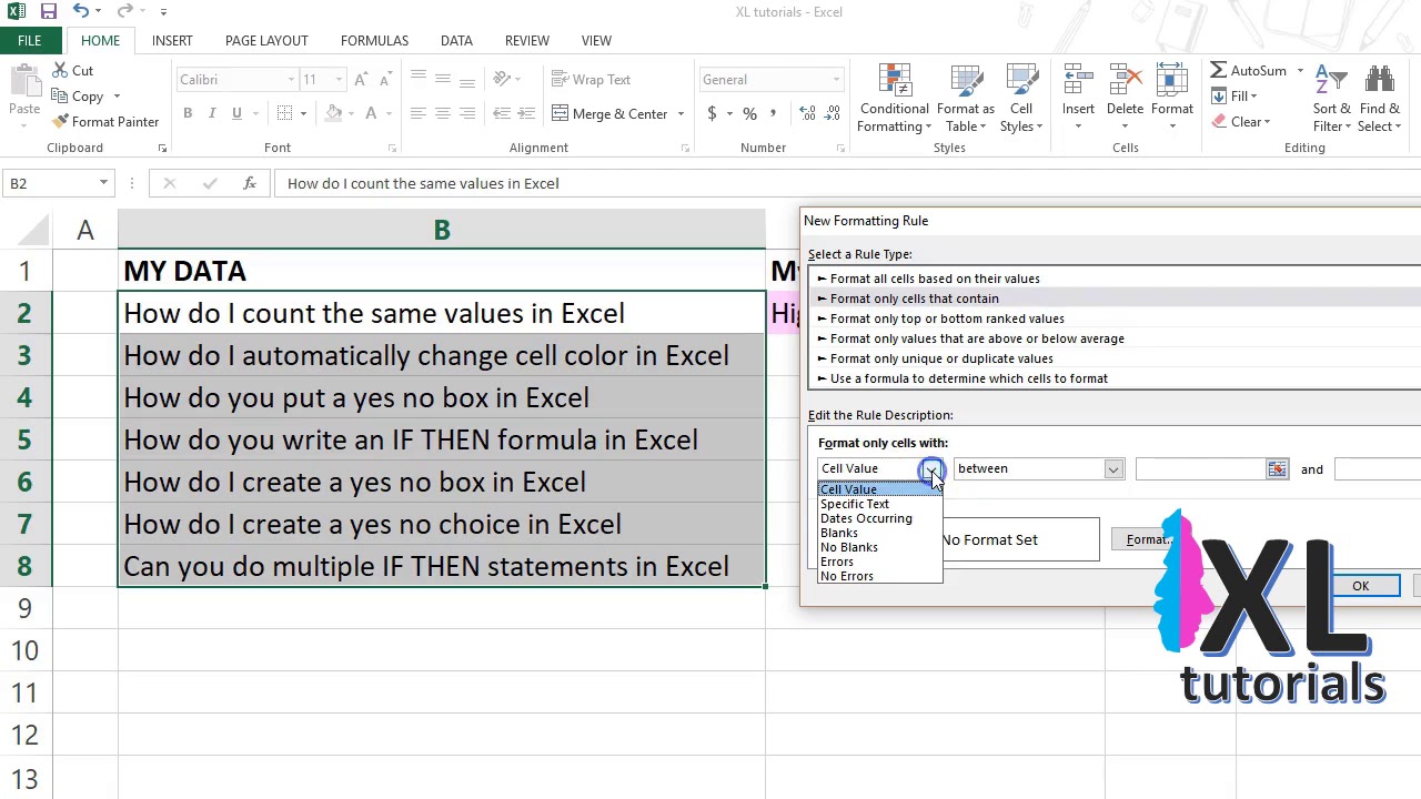 How Do I Highlight Cells In Excel That Contain Specific Text YouTube How Do I Highlight Cells In Excel That Contain Specific Text YouTube