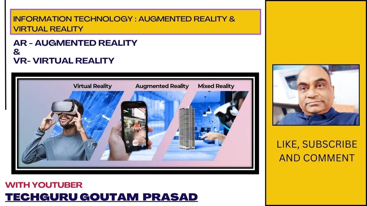 AR (AUGMENTED REALITY) & VR (VIRTUAL REALITY) - YouTube