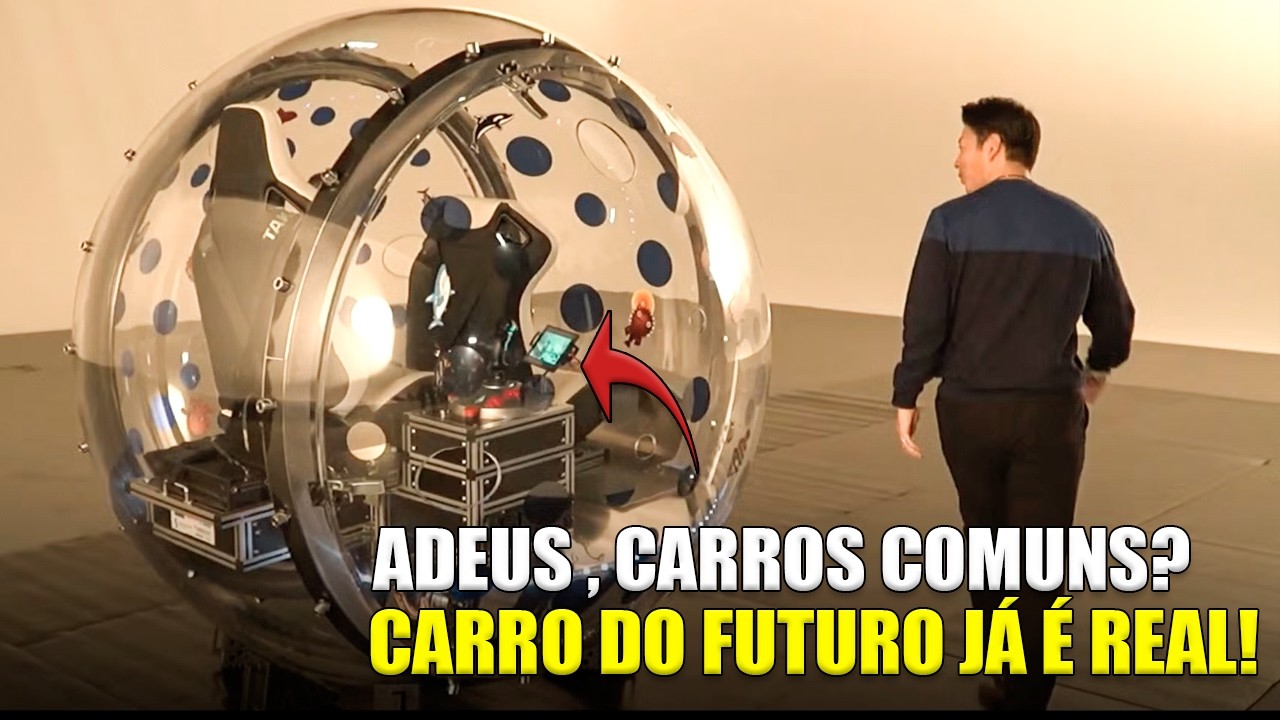 O FIM DOS CARROS? Toyota revela carro totalmente redondo que realmente ...