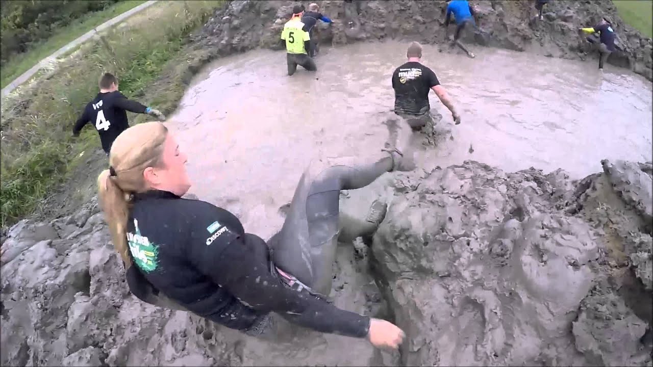 Strong Viking Run Mud Trenches & Crawl - YouTube
