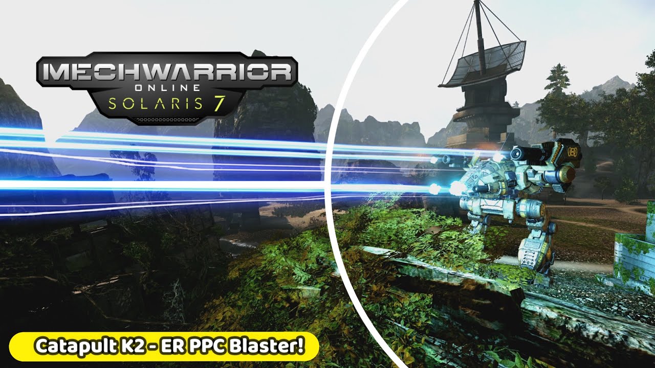 Mechwarrior Online - Catapult K2 ER PPC Blaster! - YouTube