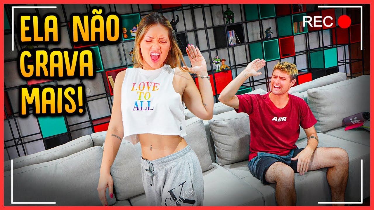 Eu E Minha Ex Namorada NÃo Vamos Mais Gravar Juntos Deu Ruim