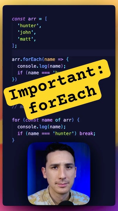 Gotcha Foreach In Javascript Javascript Javascripttutorial Coding Programming Youtube