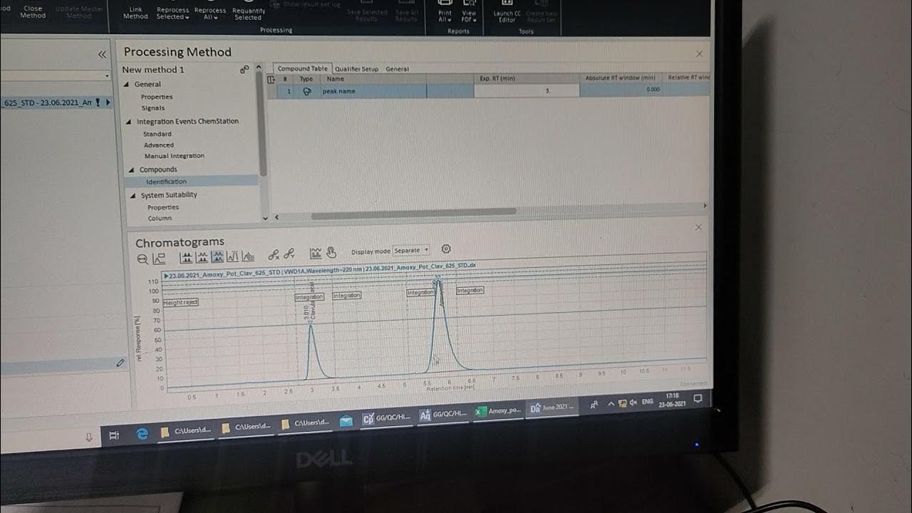 agilent 1260 open lab cds integration process - YouTube