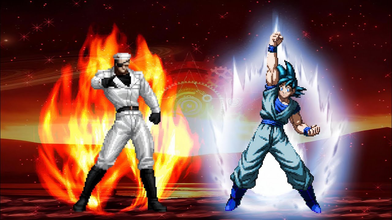 [KOF vs DBZ] Avenger Heidern vs Goku LV 8 - YouTube