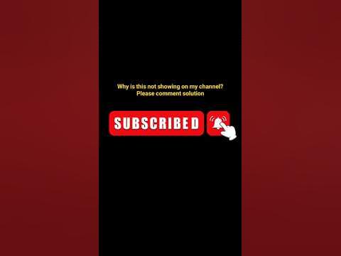 YouTube watermark not showing up - YouTube